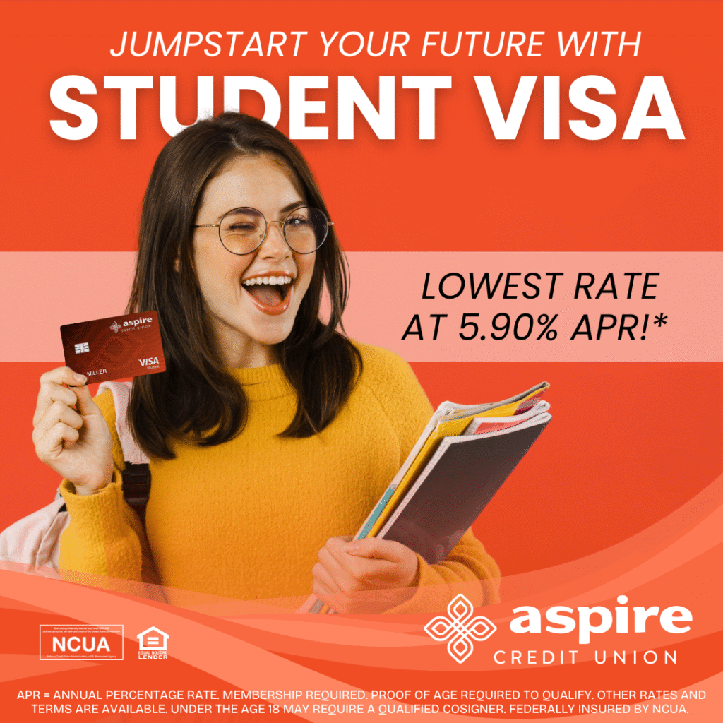 Discover the Best Visa Student Credit Cards | Aspire Credit Union